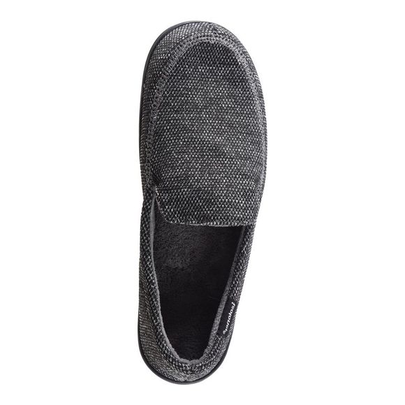 isotoner | Shoes | Isotoner Mens Black Foam Machine Washable Javier ...